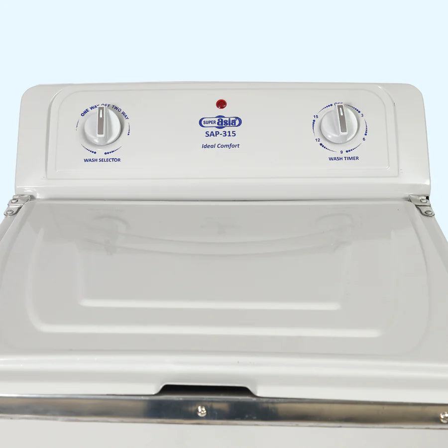 Super Asia Washing Machine SAP-315 IDEAL COMFORT – New Tokyo Electronics